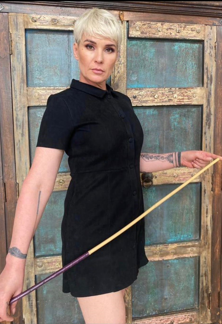 K188 Ultimate Singapore Prison Cane Skin On 22 24mm With Black Han